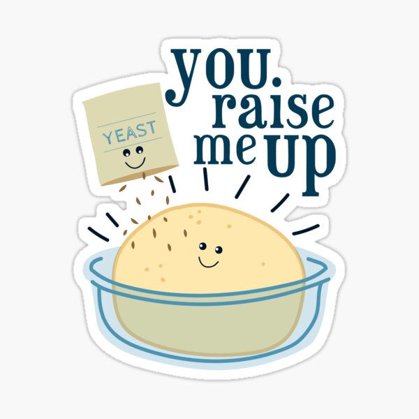 ""You Raise Me Up" T-Shirt and Design" Sticker for Sale by ...