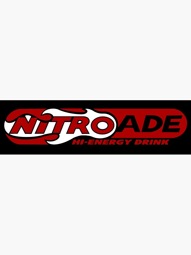 "Nitroade Red Logo" Poster for Sale by mvelas17 | Redbubble
