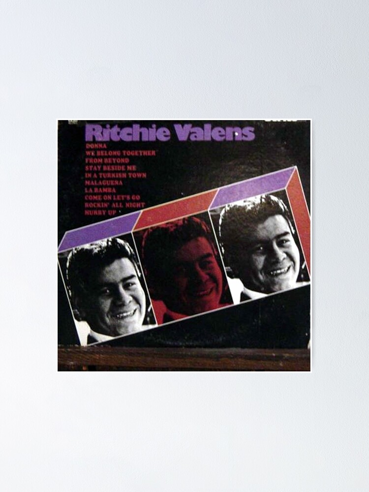 "Ritchie Valens, La Bamba" Poster for Sale by Vintaged | Redbubble