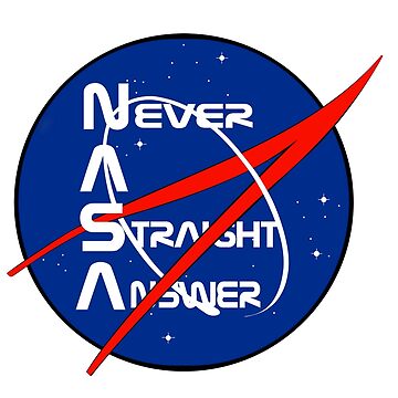 "Never A Straight Answer" Sticker for Sale by Mayan-God | Redbubble