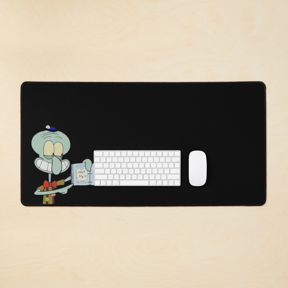 "Squidward Help Me at Krabby O'Mondays" Sticker for Sale by WitchyHippy ...