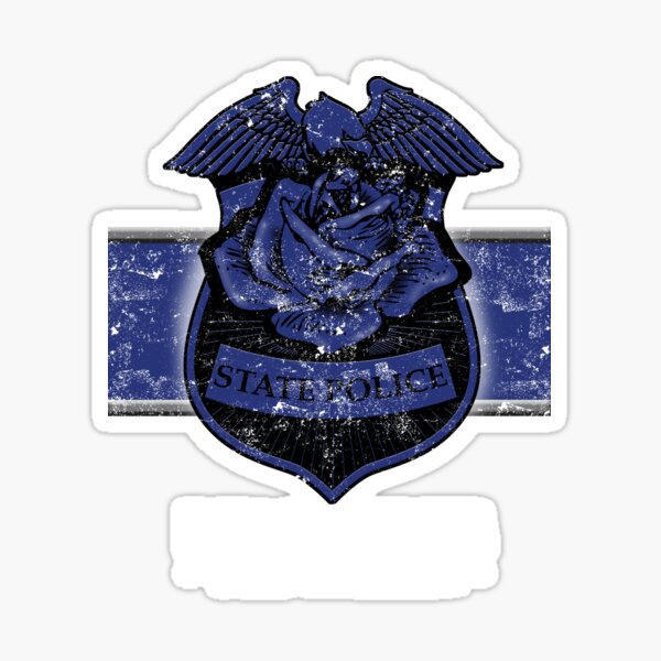 "Police Memorial State Highway Patrol Remember The Fallen" Sticker for ...