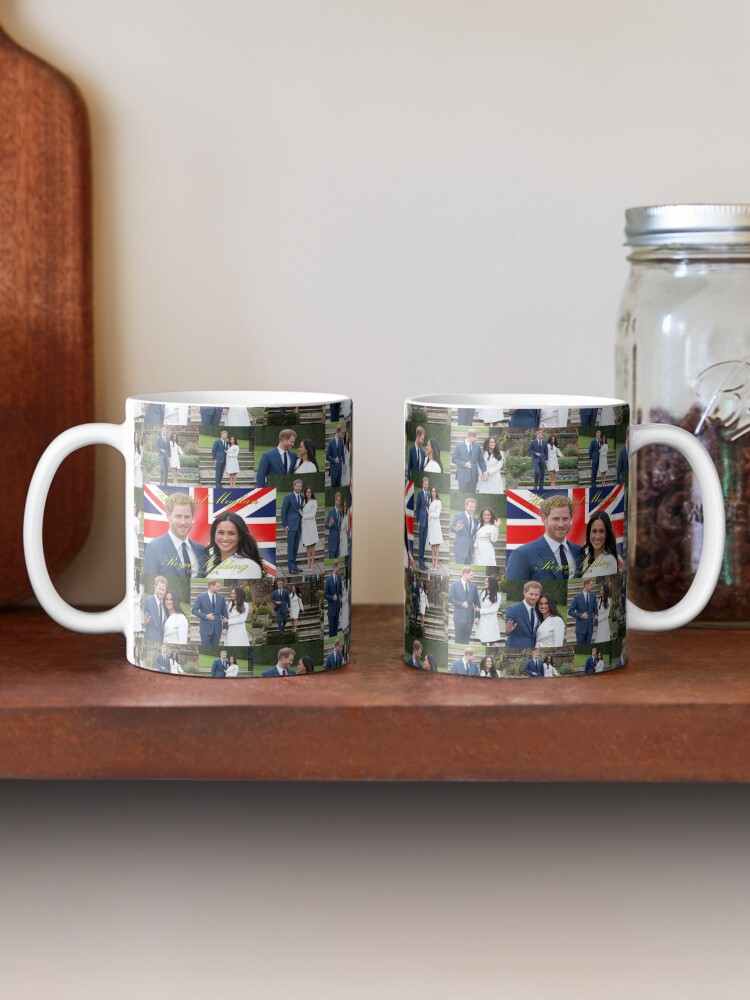 "HRH Prince Harry and Meghan Markle Royal Wedding Souvenir" Coffee Mug ...