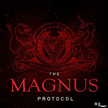 "The Magnus Protocol" Sticker for Sale by RustyQuill | Redbubble