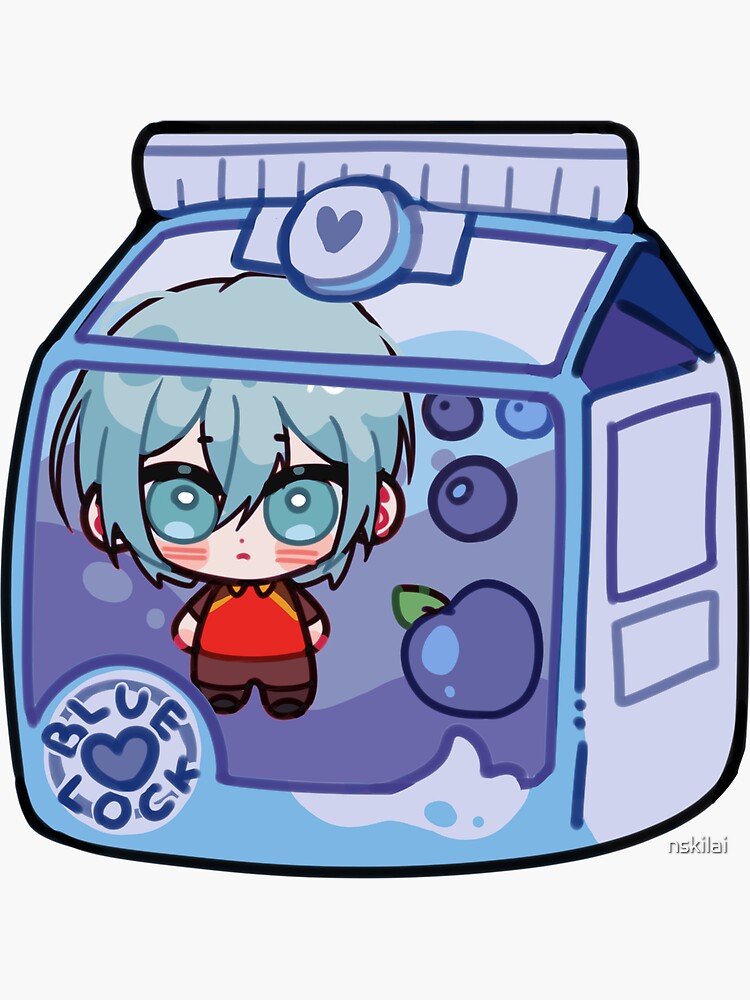 "Blue Lock Hiori Yo Drink" Sticker for Sale by nskilai | Redbubble