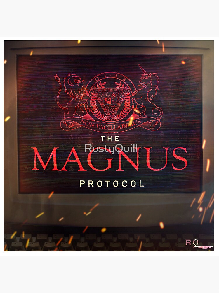 "The Magnus Protocol - Official Podcast Artwork" Coasters (Set of 4 ...