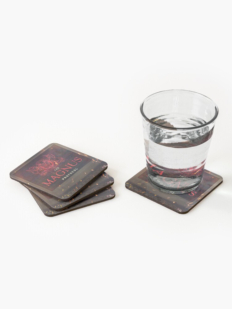 "The Magnus Protocol - Official Podcast Artwork" Coasters (Set of 4 ...