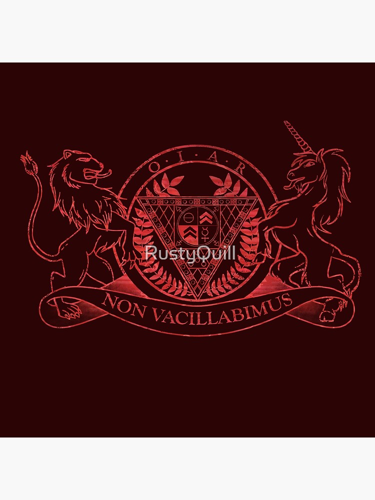 "The Magnus Protocol - O.I.A.R. Logo" Poster for Sale by RustyQuill ...