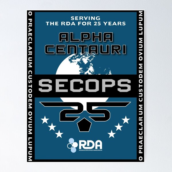 "Avatar SecOps 25th Anniversary Poster" Poster for Sale by TheRDA ...