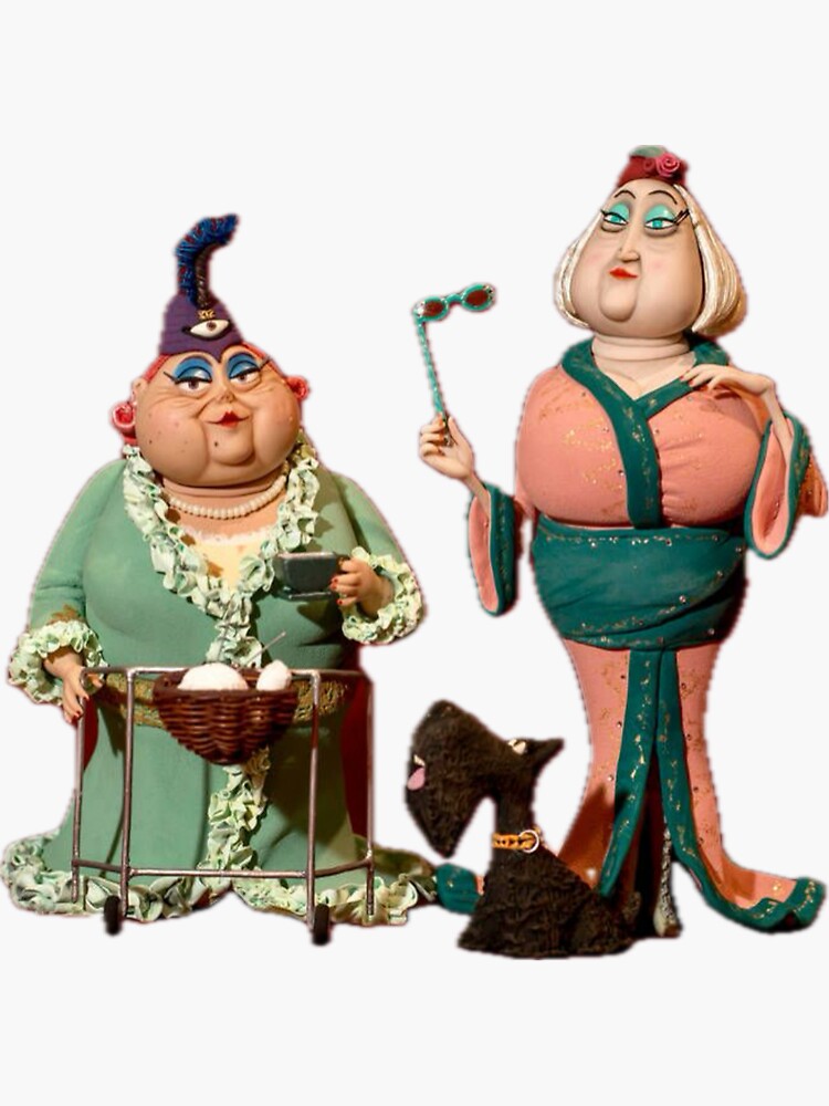 "Ms. Spink and Ms. Forcible" Sticker for Sale by sahargk | Redbubble