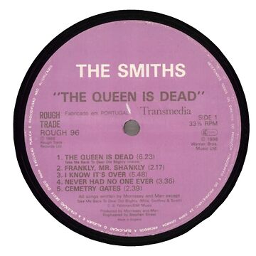 "The Smiths Vintage Record " Sticker for Sale by Nowruz | Redbubble