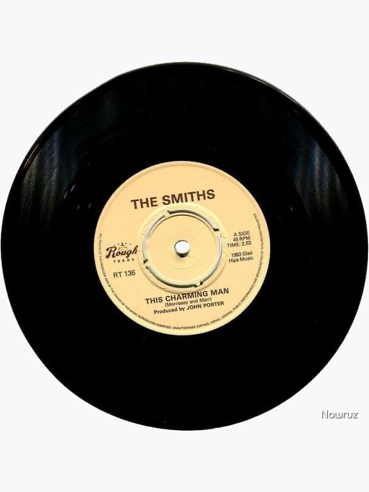 "The Smiths Vintage Record" Sticker for Sale by Nowruz | Redbubble