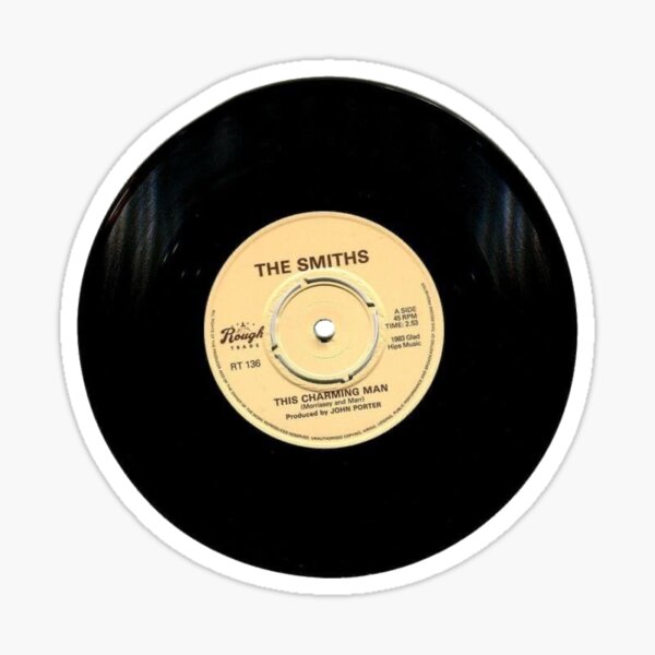 "The Smiths Vintage Record" Sticker for Sale by Nowruz | Redbubble