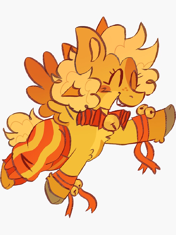 "pony sun #1" Sticker for Sale by honey-frogs | Redbubble