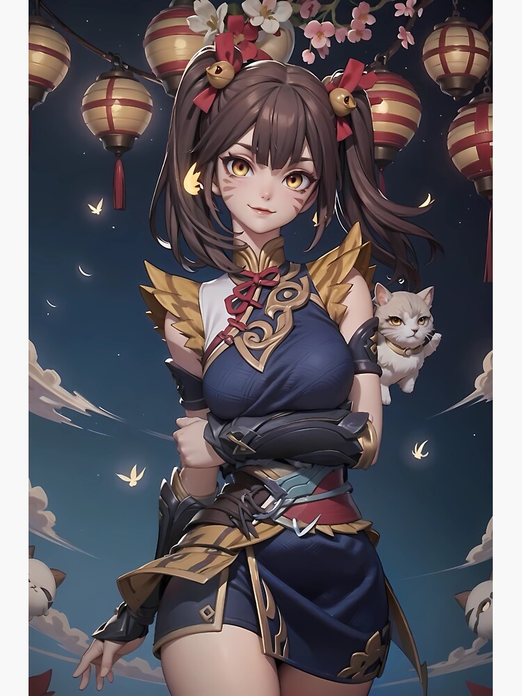 "Mobile Legends Wanwan Fan Art" Sticker for Sale by NaniAdvent | Redbubble