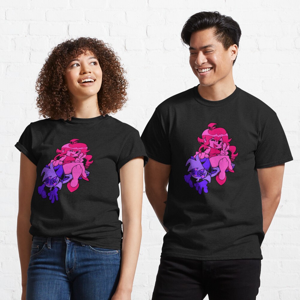 "Friday Night Funkin (FNF) Boyfriend X Girlfriend Kickstarter T-Shirt ...