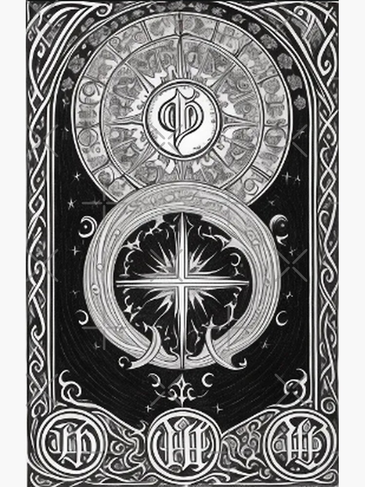 "Medieval Goth Pagan Art" Sticker for Sale by TheDarkWardrobe | Redbubble