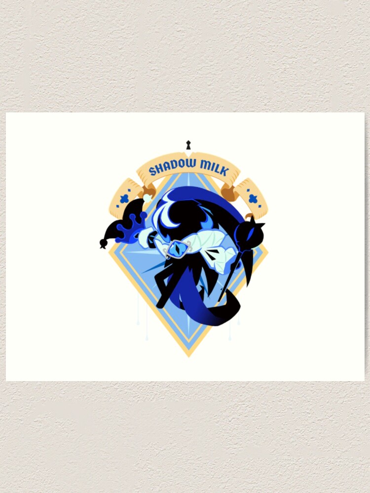 "Shadow Milk Cookie Sticker " Art Print for Sale by Dinosaur Bee ...