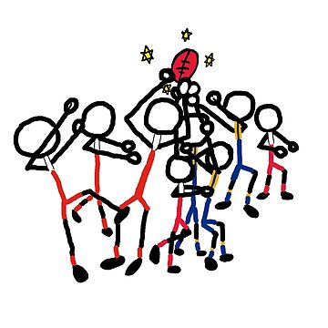 "Leo Barry, You Star - Stick Figure Recreation" Essential T-Shirt for Sale by mattdoesartgood ...