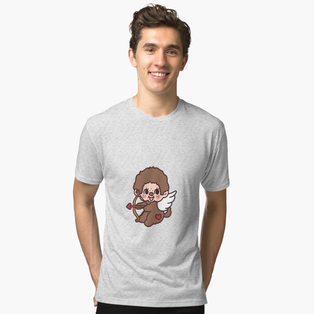"Valentine's Day - Cupid Monchichi Fanart" Sticker by Monchi Studio ...