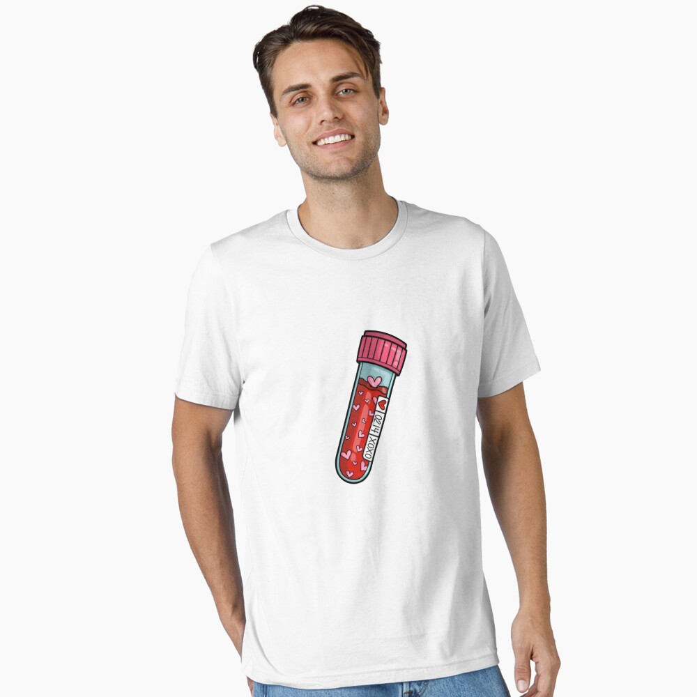 "Phlebotomist Blood test tube vile Valentine’s Day Collection " Sticker ...