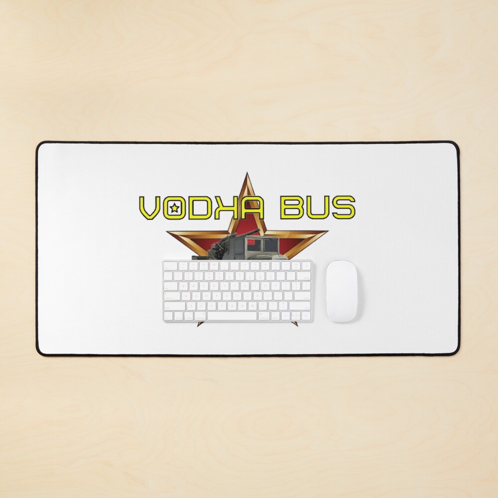 "Vodka Bus" Sticker for Sale by BarracksWear | Redbubble