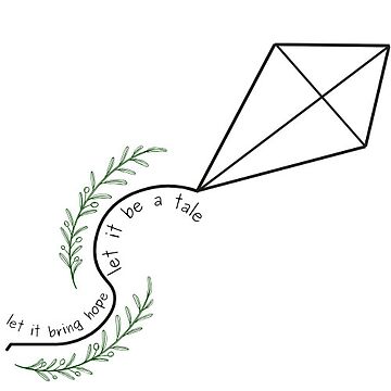 "let it be a tale" Sticker for Sale by rayatuffaha | Redbubble