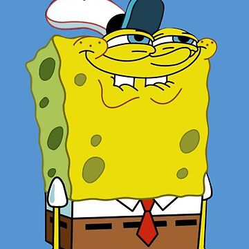 "Spongebob Squarepants Smile Meme" Sticker for Sale by WitchyHippy ...