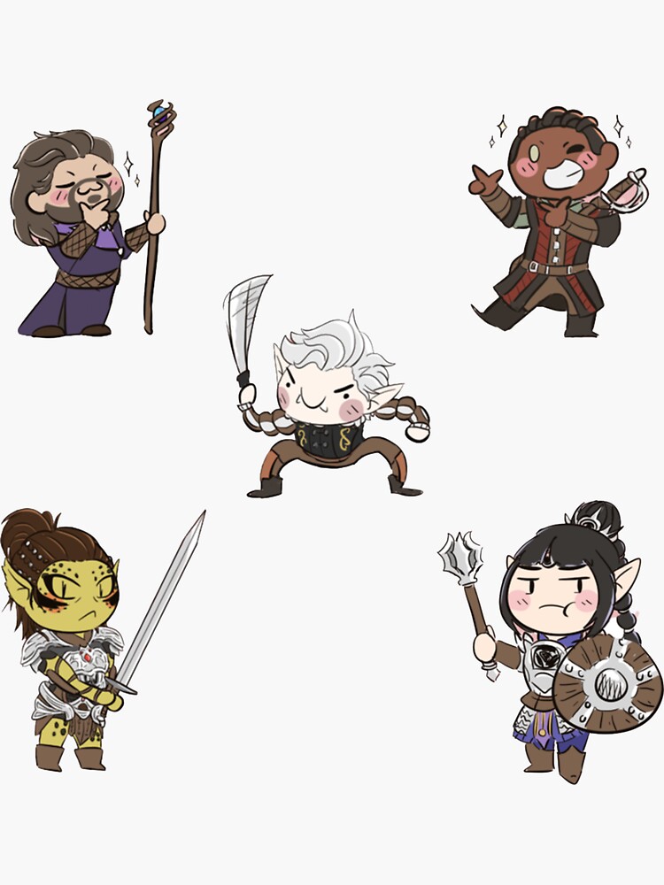 "All in One" Sticker for Sale by RuthCJ | Redbubble