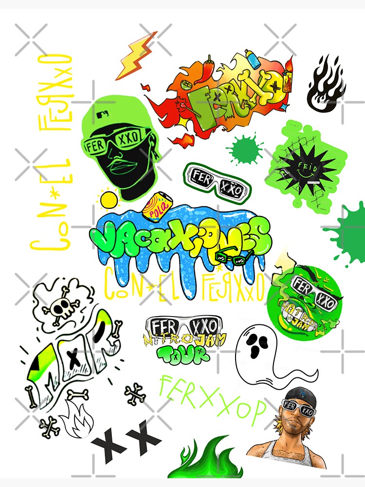 "Feid ferxxo" Sticker by Anayeli23 | Redbubble