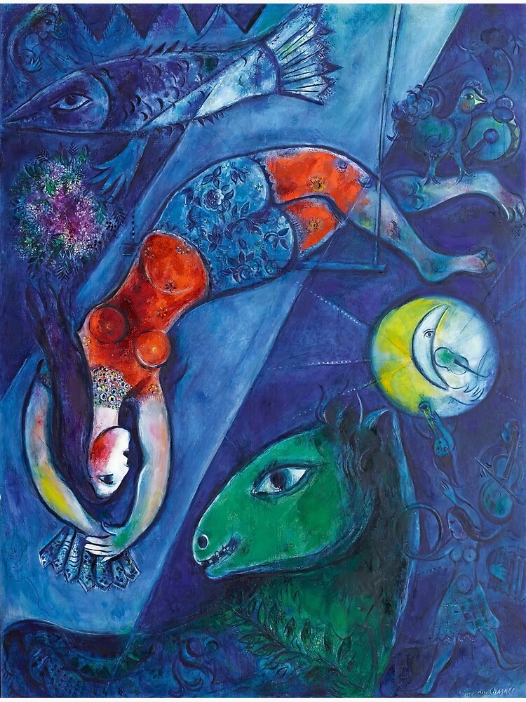 "Art print of Marc Chagall, marc chagal paintings marc chagall ...