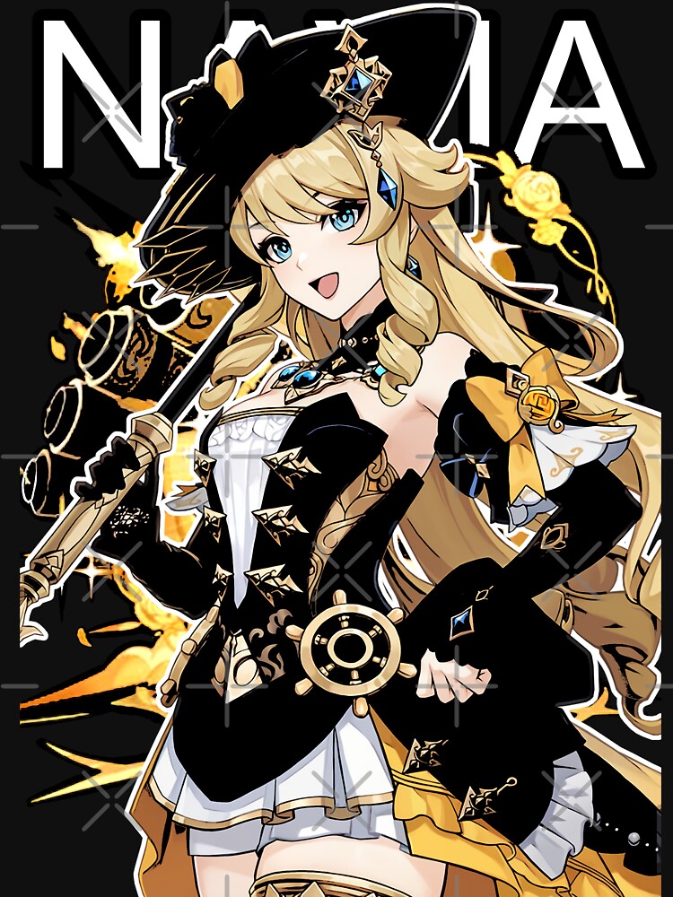 "Navia Genshin Impact Shirt fan Genshin shirt Navia genshin sticker ...