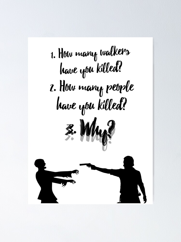 "The Three Questions" Poster by doremifah | Redbubble