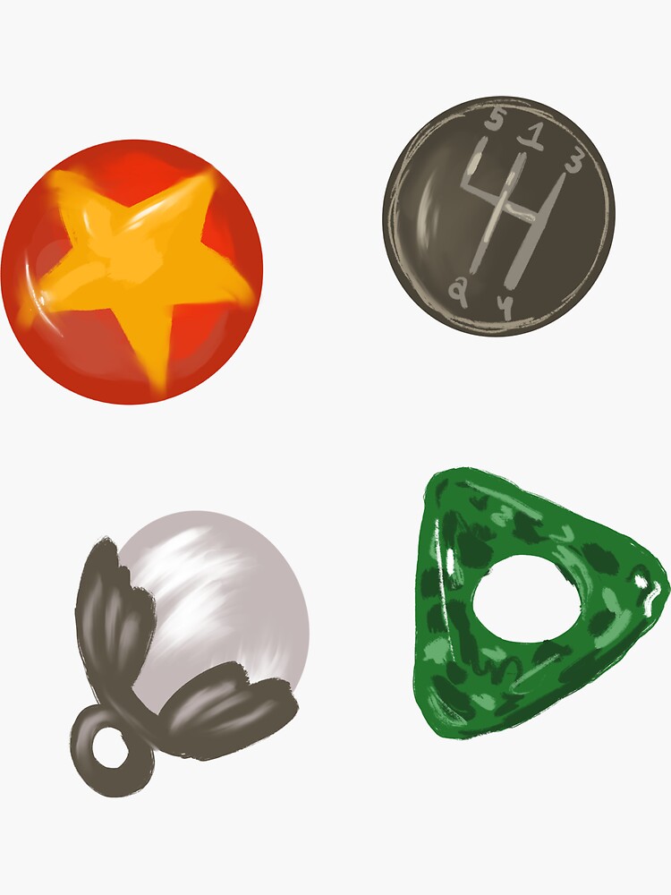 "Coraline Ghost eyes and seeing stone" Sticker for Sale by ...