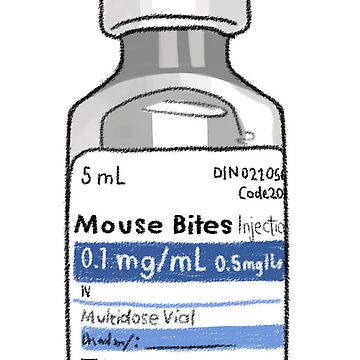 "Mouse Bites / House md" Sticker for Sale by alexiadigital | Redbubble