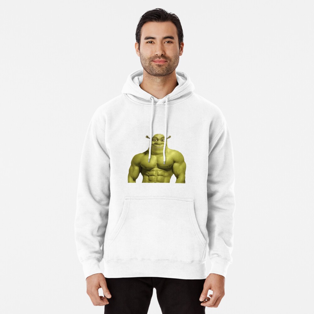 "buff shrek" Sticker for Sale by FunkisDesignes | Redbubble