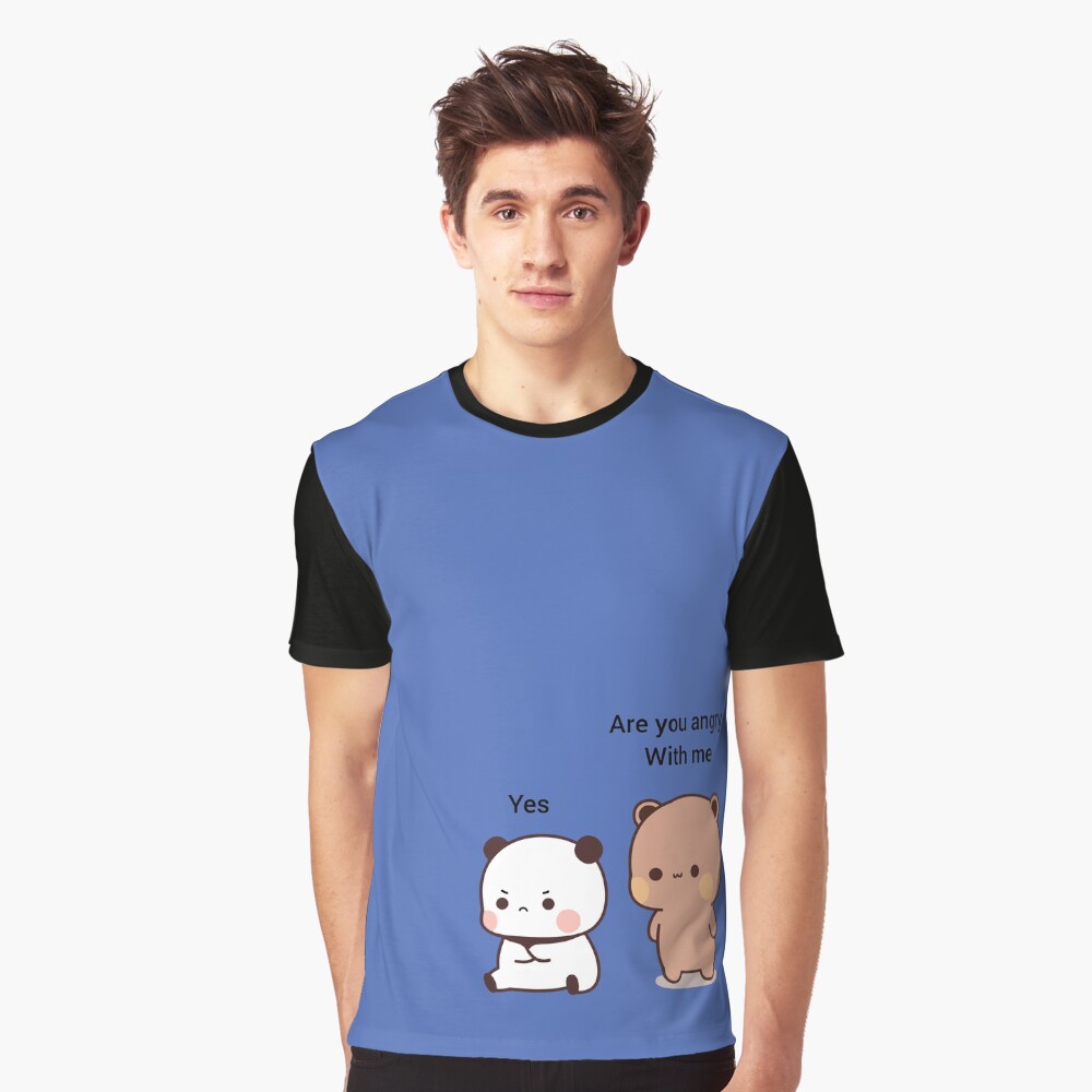 "Why BuBu Panda is angry with DuDu Bear?" Sticker for Sale by Pandety ...