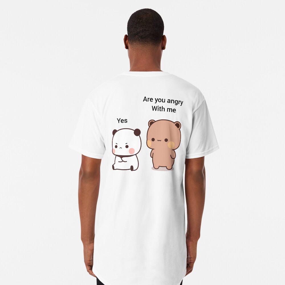 "Why BuBu Panda is angry with DuDu Bear?" Sticker for Sale by Pandety ...