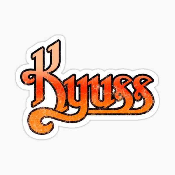 "Kyuss" Sticker for Sale by xxDAMNxx | Redbubble