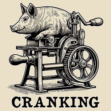 "Rather Be Cranking My Hog - Oddly Specific Meme" Sticker for Sale by ...