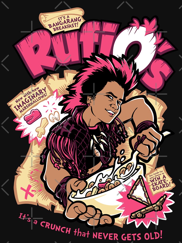 "RufiO's Cereal" Essential T-Shirt for Sale by harebrained | Redbubble