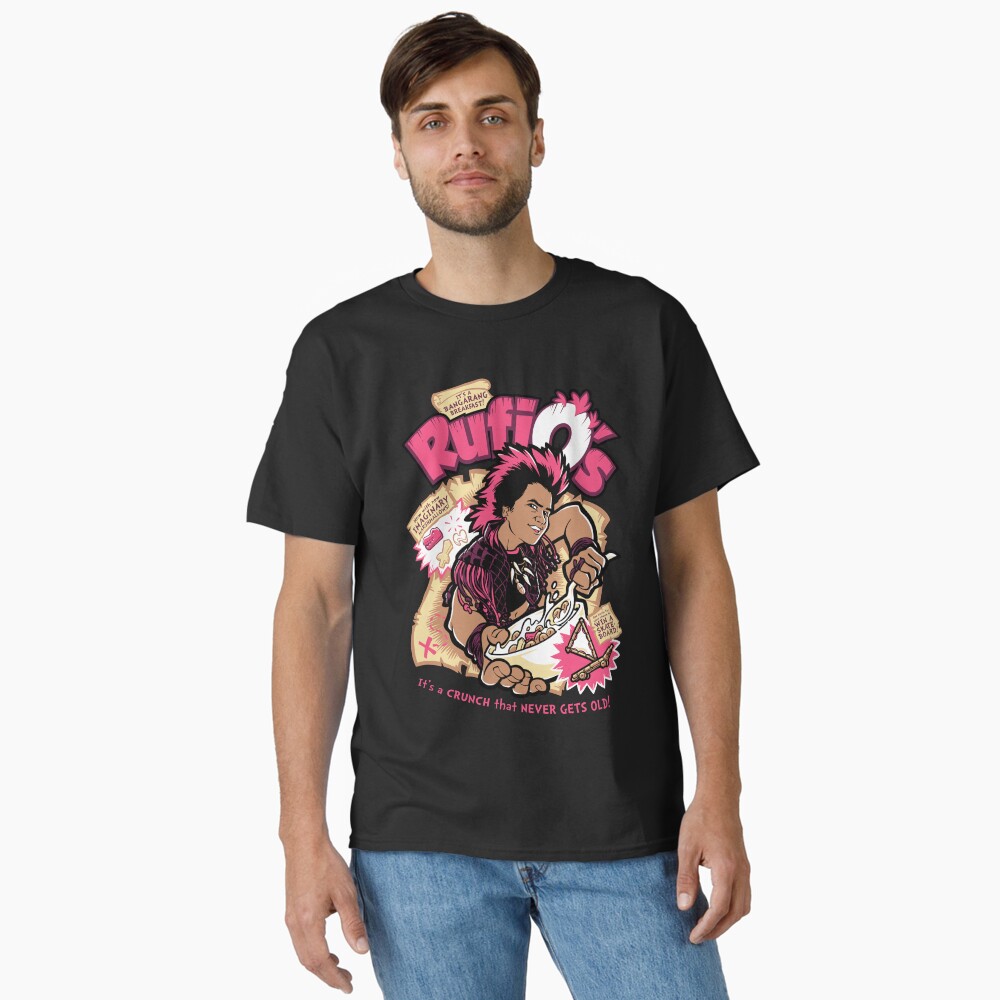 "RufiO's Cereal" Essential T-Shirt for Sale by harebrained | Redbubble