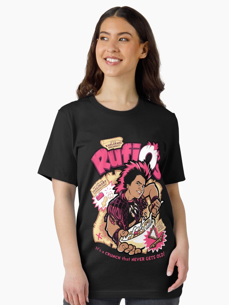 "RufiO's Cereal" Essential T-Shirt for Sale by harebrained | Redbubble