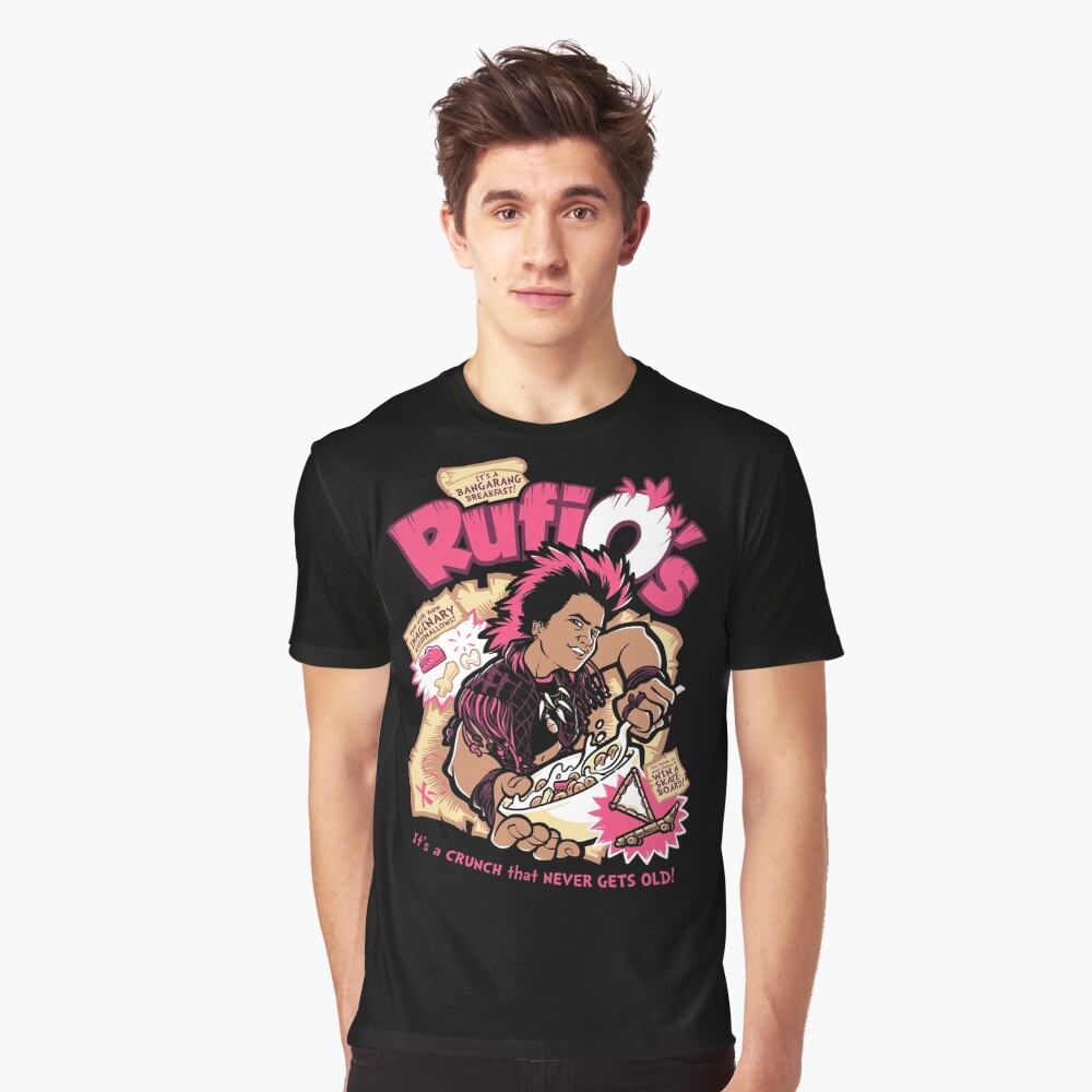 "RufiO's Cereal" Essential T-Shirt for Sale by harebrained | Redbubble