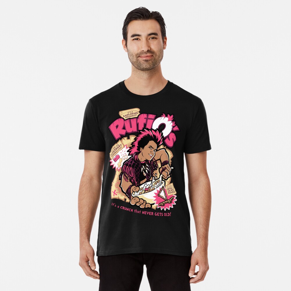 "RufiO's Cereal" Essential T-Shirt for Sale by harebrained | Redbubble