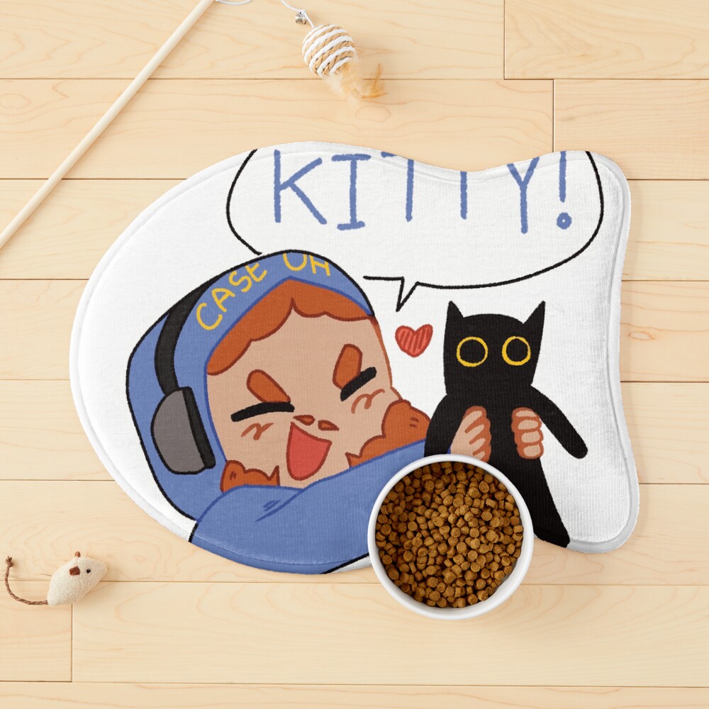 "Caseoh kitty" Sticker for Sale by oddrobynn | Redbubble