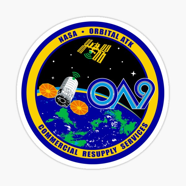 "OA-9 (OA-9E) NASA Logo" Sticker by Spacestuffplus | Redbubble