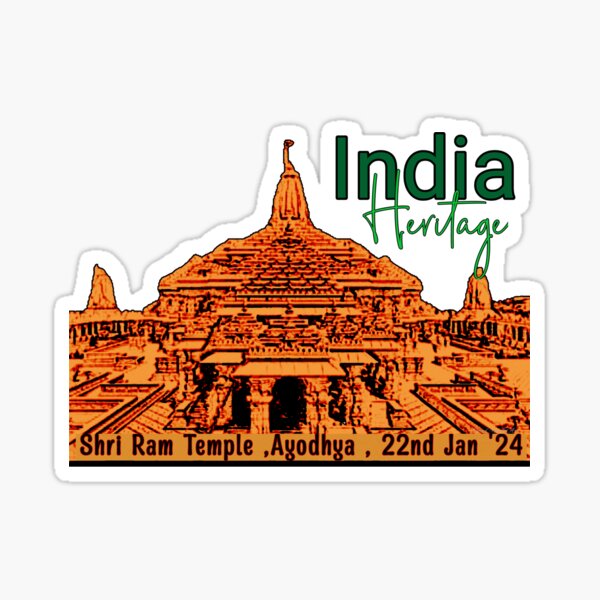 "Jai Shri Ram Mandir/Temple , Ayodhya, India Heritage - 22 Jan 24 ...
