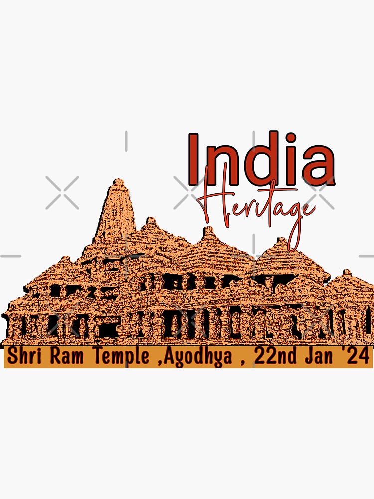 "Jai Shri Ram Mandir/Temple , Ayodhya, India Heritage - 22 Jan 24 ...