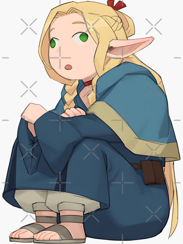 "marcille bewildered" Sticker for Sale by kemny | Redbubble